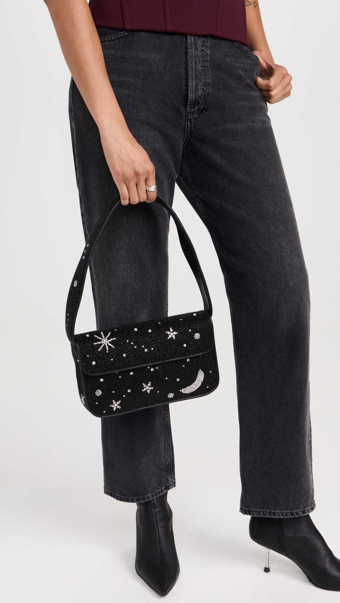 STAUD STAUD Tommy Beaded Bag